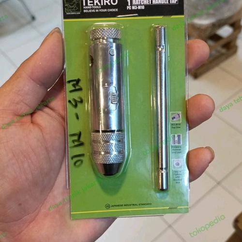 Jual rachet gagang tap tekiro m3-m10 / rachet handle taps m3-m10 tekiro ...