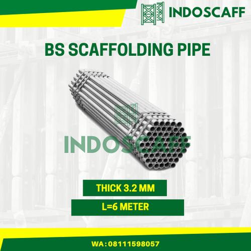 Jual Pipa Scaffolding Galvanis BS 1,5 inch, Tebal 3,2mm, Panjang 6M ...