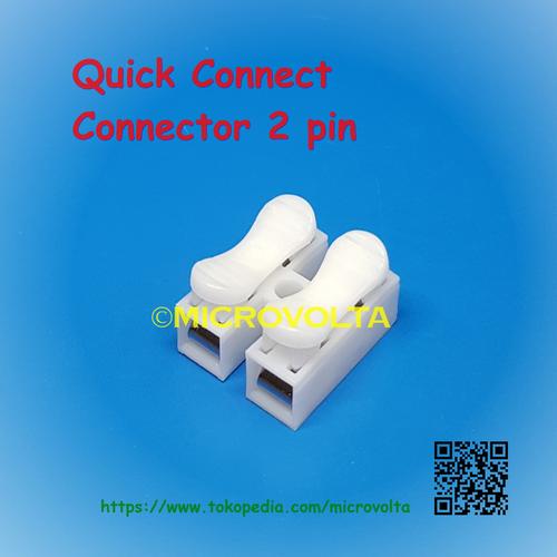 Jual Quick Connect Connector 2 pin Konektor Sambung Kabel - Kota ...