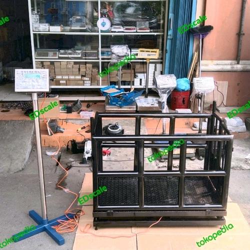 Jual TIMBANGAN DIGITAL SAPI / DOMBA / HEWAN / ANIMAL KANDANG 500KG ...
