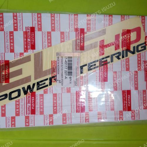 Jual STICKER STIKER KABIN ISUZU ISUZU ELF HD POWER STEERING ORIGINAL ...