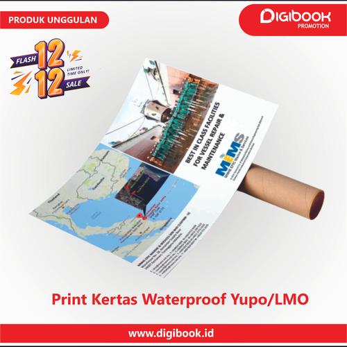 Jual Print Bahan LMO / Yupo A3+ Kertas Synthetic paper Waterproof ...