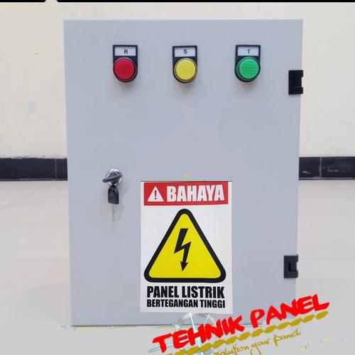 Jual Box Panel Indoor 30x40x20 Plat 1,2mm Lengkap Pilot Lamp RST ...