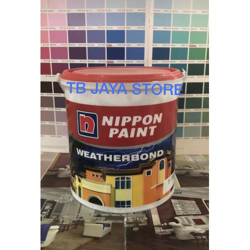 Jual NIPPON PAINT WEATHERBOND 20L BRILLIANT WHITE CAT TEMBOK NIPPON ...