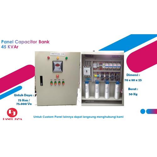 Jual Panel Kapasitor Bank 45 KVAr (Panel Capacitor Bank Perbaikan Cosphi) - Jakarta Barat ...