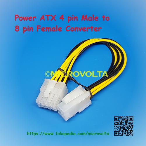 Jual Kabel Power ATX 4pin Male to 8pin Female Adapter - Kota Bandung ...
