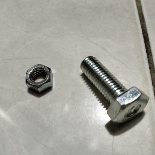 Jual Baut mur putih galvanis m16 x 50 - Jakarta Barat - Aluminium kit indonesia | Tokopedia