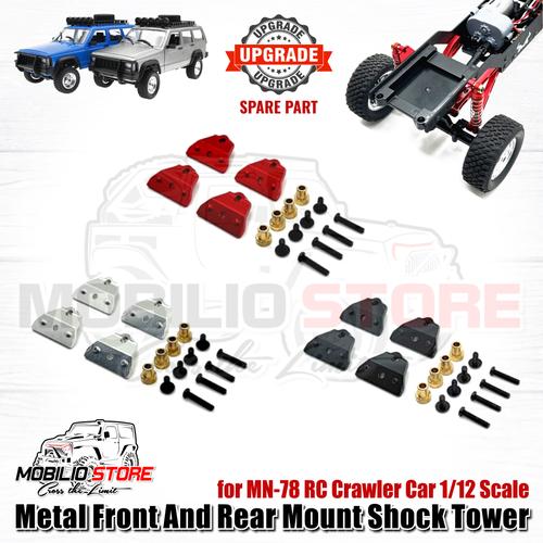 Jual Upgrade Part Metal Mount Shock Tower for MN-78 RC Crawler Car ...