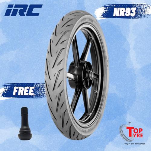 Jual BAN MOTOR STANDAR RING 17 IRC NR93 80/90-17 TUBELESSSATRIA FU ...