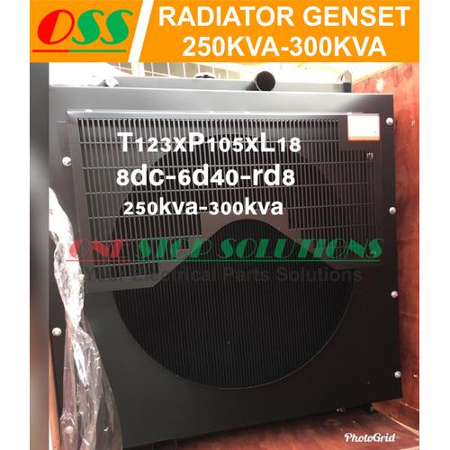 Jual RADIATOR GENSET MITSUBISHI 8DC9 RD10 6D40 250KVA SAMPAI 300KVA ...