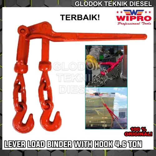 Jual WIPRO Lever Load Binder With Hook 4.6 TON 3/8"-1/2" 4600 KG ...