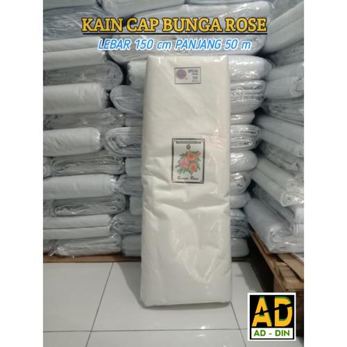 Jual kain blacu cap bunga rose lebar 150cm panjang 50m - Kab. Bandung ...