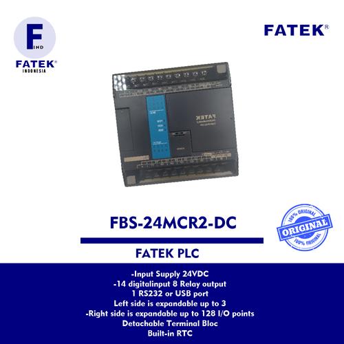 Jual FATEK PLC 24 I/O Relay Output 24VDC | FBS-MCR2-DC - Kab. Bekasi - FATEK INDONESIA | Tokopedia