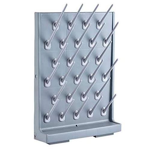 Jual Lab Glassware Drying Rack 27 Pegs/ Laboratorium Drying Rack Abu ...