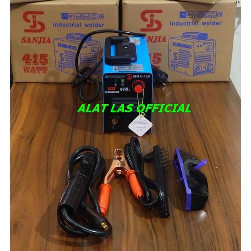 Jual Mesin Travo Las Inverter MMA 120 Sanjia 415Watt - Jakarta Barat ...