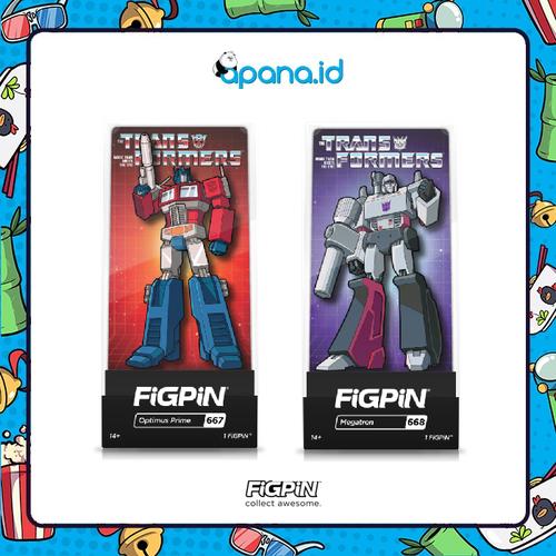 Jual Enamel pin FIGPIN Transformers - Optimus Prime & Megatron ...