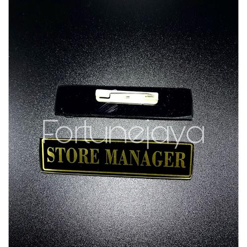 Jual Name Tag Acrylic Custom / Nama Dada Akrilik / Identification Card ...