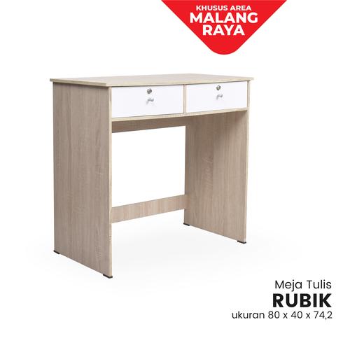 Jual Meja Tulis Rubik Minimalis Free Ongkir Pasang Khusus Malang Raya ...