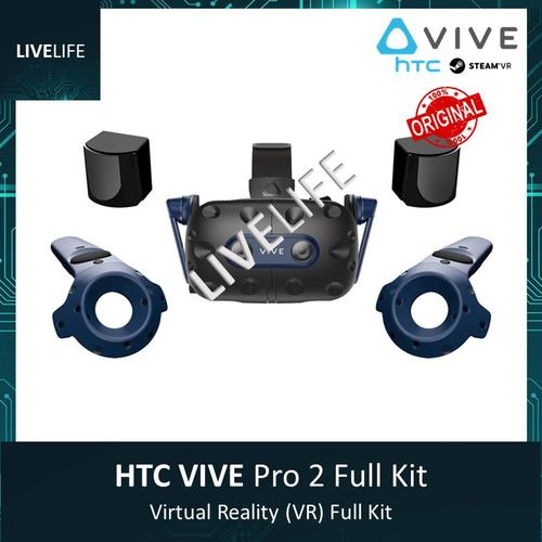 Jual HTC VIVE Pro 2 Full Kit - Complete Virtual Reality Package - Kota ...