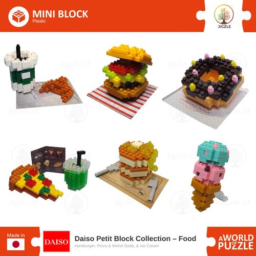 Jual Daiso Petit Block People & Food Collection Mini Block - DAI-PB0019 ...