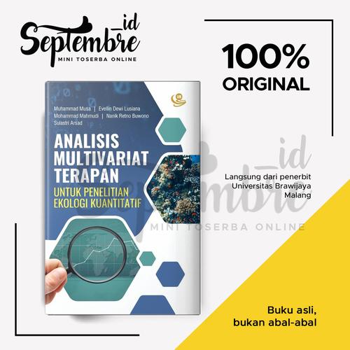 Jual Buku Analisis Multivariat Terapan untuk Penelitian Ekologi ...