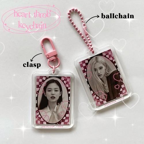 Jual BLACKPINK Heart Throb Acrylic Keychain / Gantungan Kunci Akrilik ...