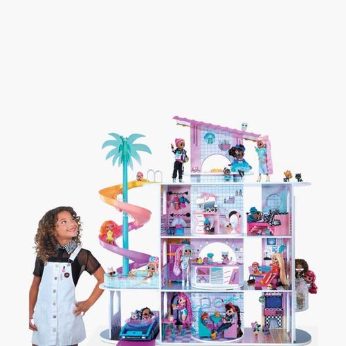 Jual LOL SURPRISE OMG HOUSE OF SURPRISE - REAL WOOD DOLL HOUSE ...