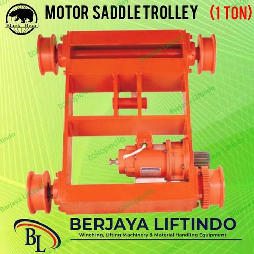 Jual Motor Saddle Trolley 1Ton Black Bear MST-100 / MSTD-100 - Single ...