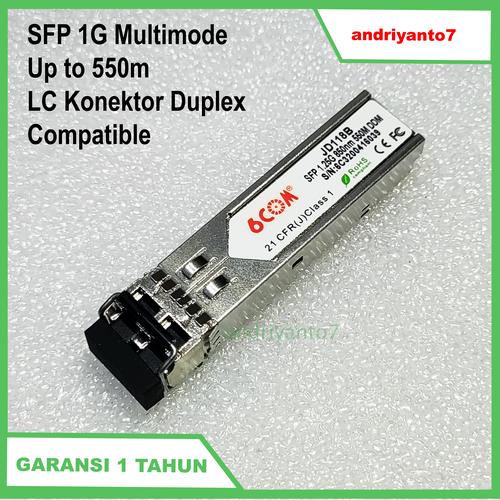 Jual SFP Compatible HP Procurve HPE Aruba X120 1G SFP SX Transceiver ...
