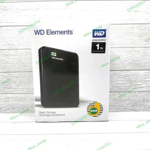 Jual HARDISK EKSTERNAL WD ELEMENTS USB 3.0 BARU.-HDD 320GB 500GB 1TB 2TB WD - 320GB, For Windows ...
