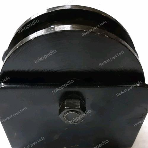 Jual roda pintu gerbang/roda pagar besi bubutan/roda besi gerbang 6 ...