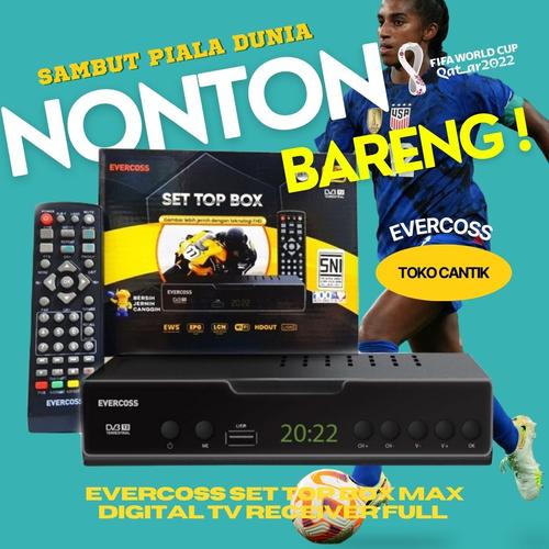 Jual SET TOP BOX EVERCOSS STB MAX Digital TV Receiver Full HD ORIGINAL ...