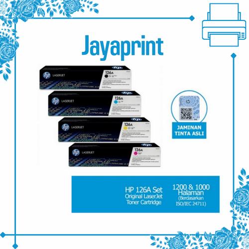 Jual HP 126A Original LaserJet Toner Cartridge SET - Jakarta Selatan ...