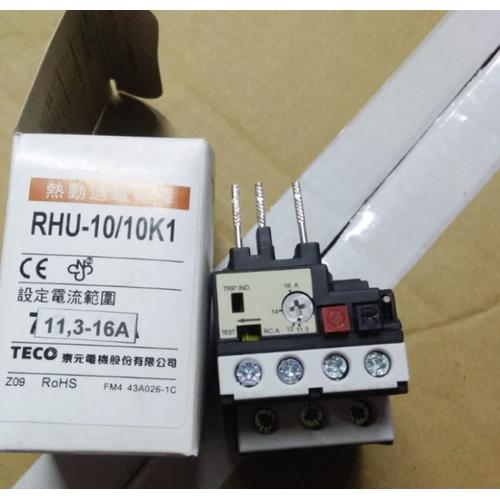 Jual Overload Teco RHU-10K1 / Thermal Overload RHU-10K1 - (11,3-16A ...