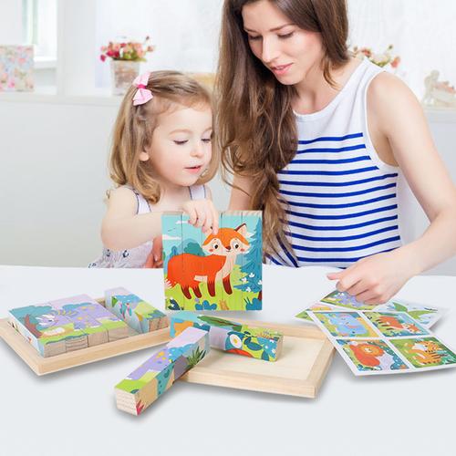 Jual Mainan Anak Wooden 4 SIDE / Mainan Anak 4 Dimensi / Wooden Four ...