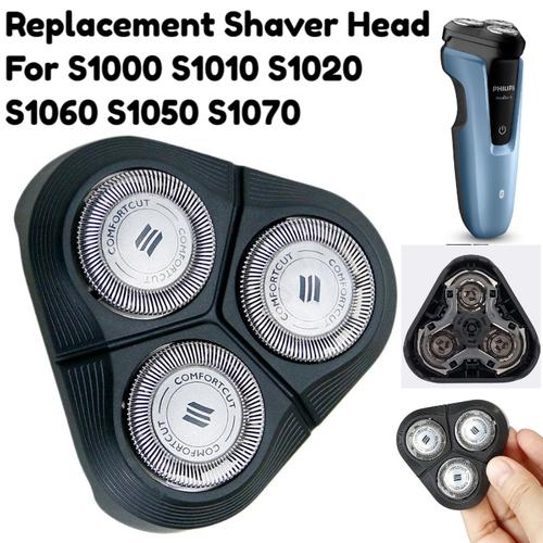 Jual Replacement Shaver Head Kepala Pisau Cukur Philips S1070 S1000 - 3 ...
