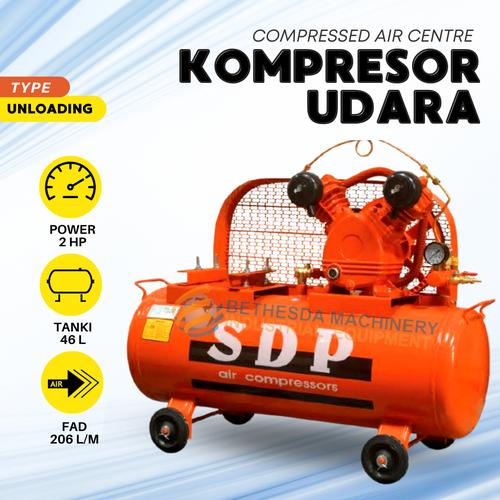Jual Kompresor SDP / Air Compressor 2Pk / kompresor udara 2 HP - Kota ...