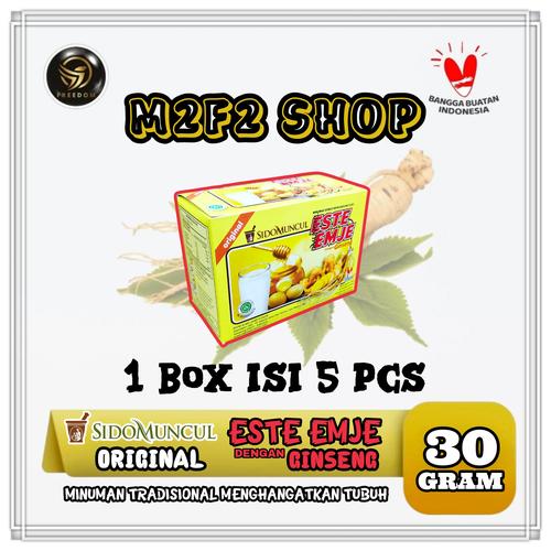 Jual Sido Muncul STMJ | Este Emje Original Ginseng Sachet - 30 gr (1 ...