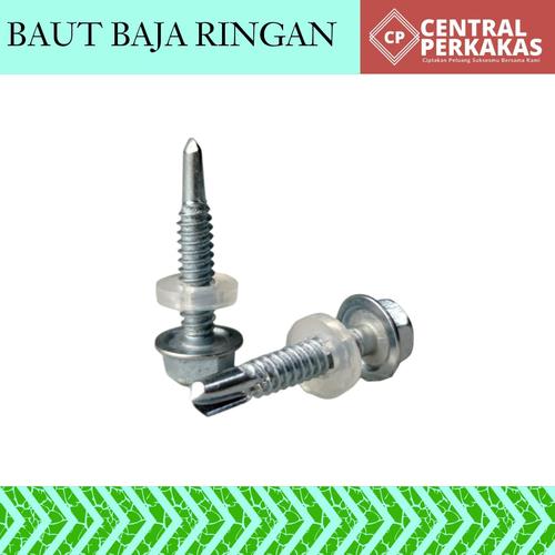 Jual BAUT BAJA RINGAN / SEKRUP ROOFING/ BAUT RUPING BAJA RINGAN ...