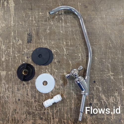 Jual Kran Faucet Reverse Osmosis / Kran Angsa Air Minum RO Reverse ...