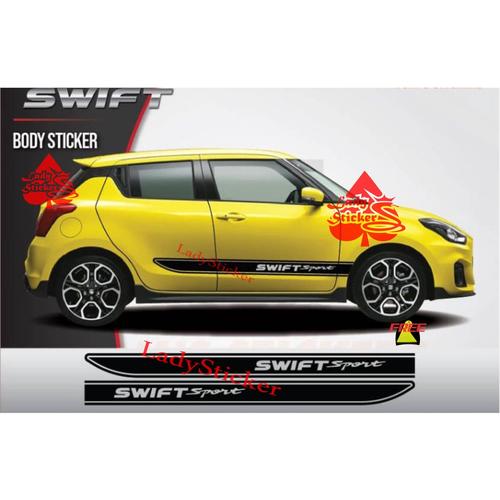 Jual STRIPING STIKER MOBIL SUZUKI SWIFT CUTTING STICKER MOBIL SWIFT ...
