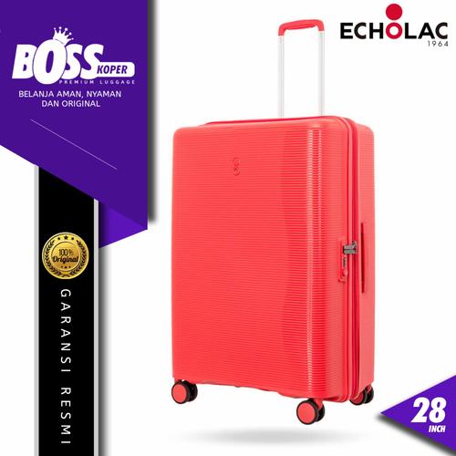 Promo Koper 28 Inch Large ECHOLAC Hardcase Full Karet Kuat Expand TSA ...
