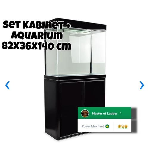 Jual Fishland BOYU set akuarium & kabinet lengkap aquarium ikan ...