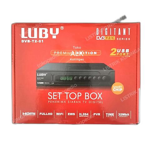 Jual SET TOP BOX STB LUBY T2-01 SMART CHIP - Kab. Kuningan - LISTRIK KUNINGAN | Tokopedia