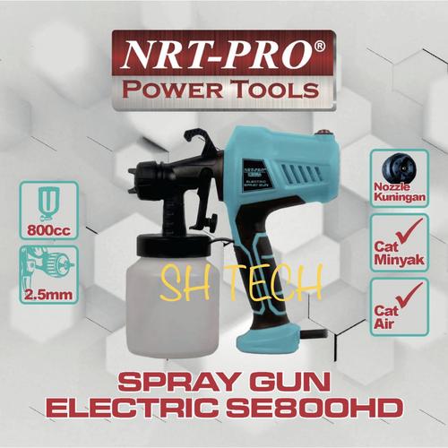 Jual ELECTRIC SPRAY GUN NRT PRO SE 800 HD SE800HD MESIN SEMPROT CAT ...