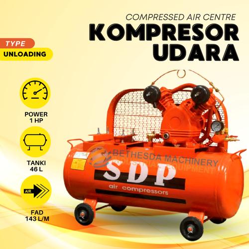 Jual Air Compressor 1 HP. Kompresor angin 1 PK SDP compressor udara ...