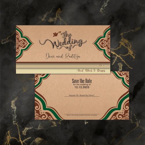 Jual Undangan pernikahan hard cover unik, Kartu Undangan Hardcover ...