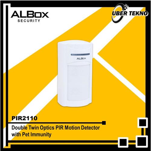 Jual PIR Sensor Gerak Motion Detector Double Twin Optic Albox PIR-2110 ...