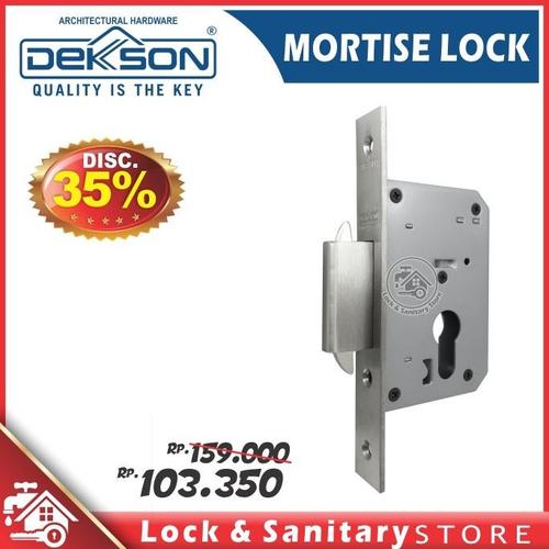Jual Lockcase Pintu Sliding Dekson Dekkson MTS SLD DL 84100 SSS Mortise ...
