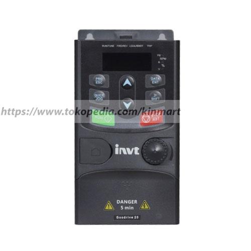 Jual Inverter INVT GD-20 2HP/1.5kw input 3Phase output 3phase - Jakarta ...
